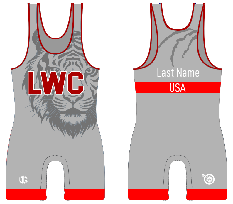 LWC Red Freestyle Singlet – OG Gear Company