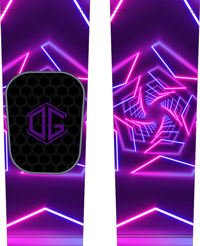 OG Knee Sleeve - Purple Neon – OG Gear Company
